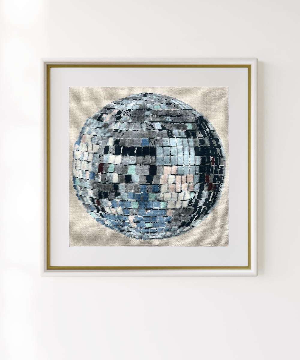 Disco Ball | The Tapestry Guild | British tapestry design