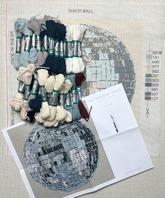 Disco Ball | The Tapestry Guild | British tapestry design
