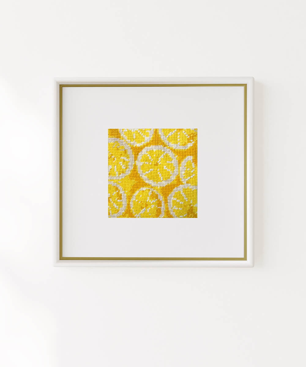 Lemon Slice | The Tapestry Guild | British tapestry design